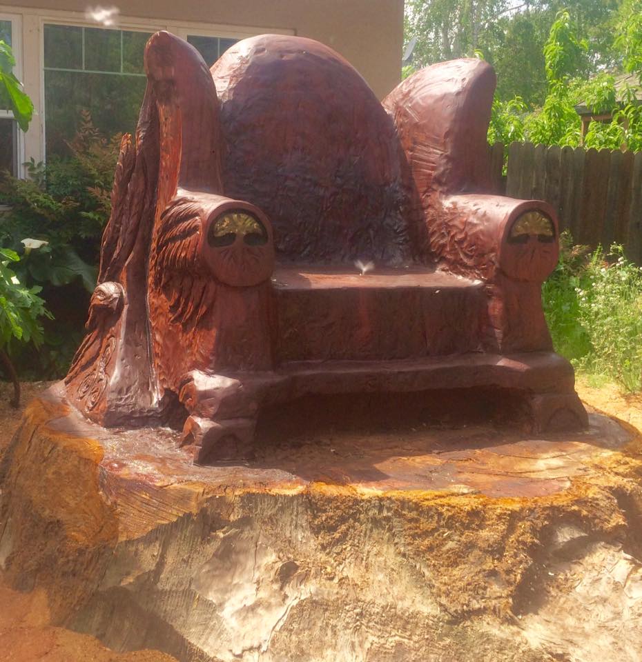 The Big Red Chair | J. Groeschen